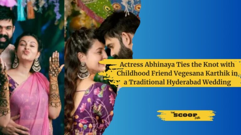 Actress Abhinaya Ties the Knot with Childhood Friend Vegesana Karthik ...
